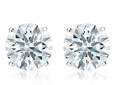 Diamond Studs - Custom Build Your Own Diamond Stud Earrings.