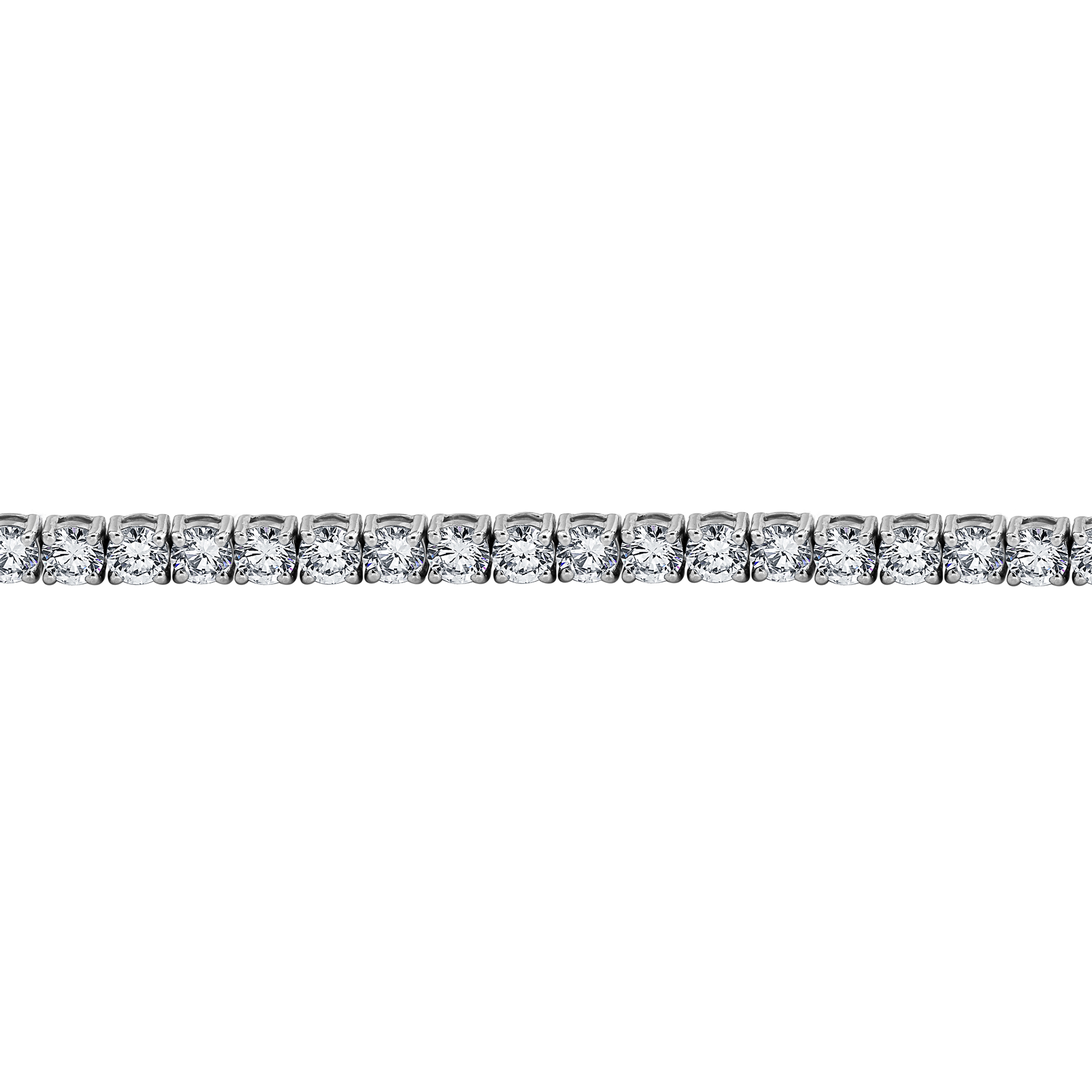 Lab Grown Diamond Tennis Bracelet 20 ct. tw. (E-F, VS1-VS2) in 14K White Gold, 8 inch ...